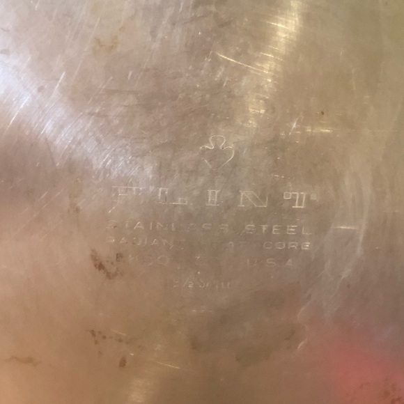 Flint Stainless Steel | Kitchen | Vintage Flint Stainless Steel Skillet ...
